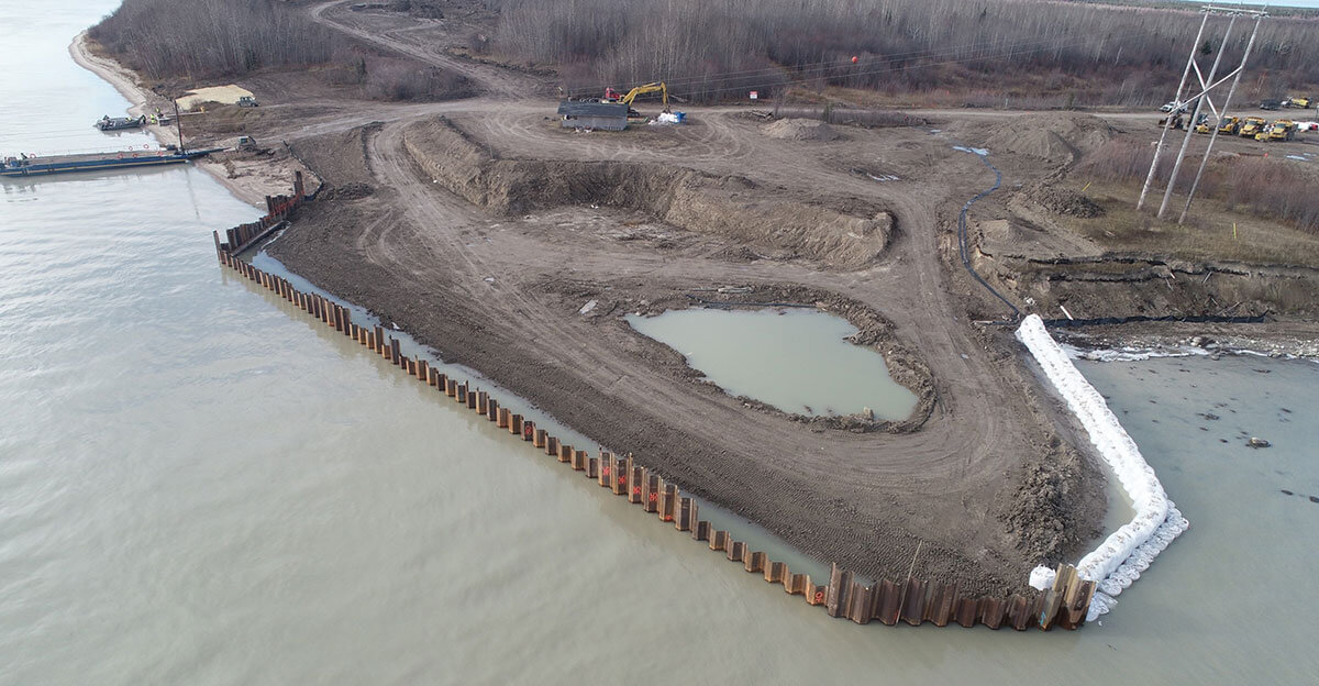 MB Hydro 2 Mile Channel Sediment Remediation – Sigfusson Northern